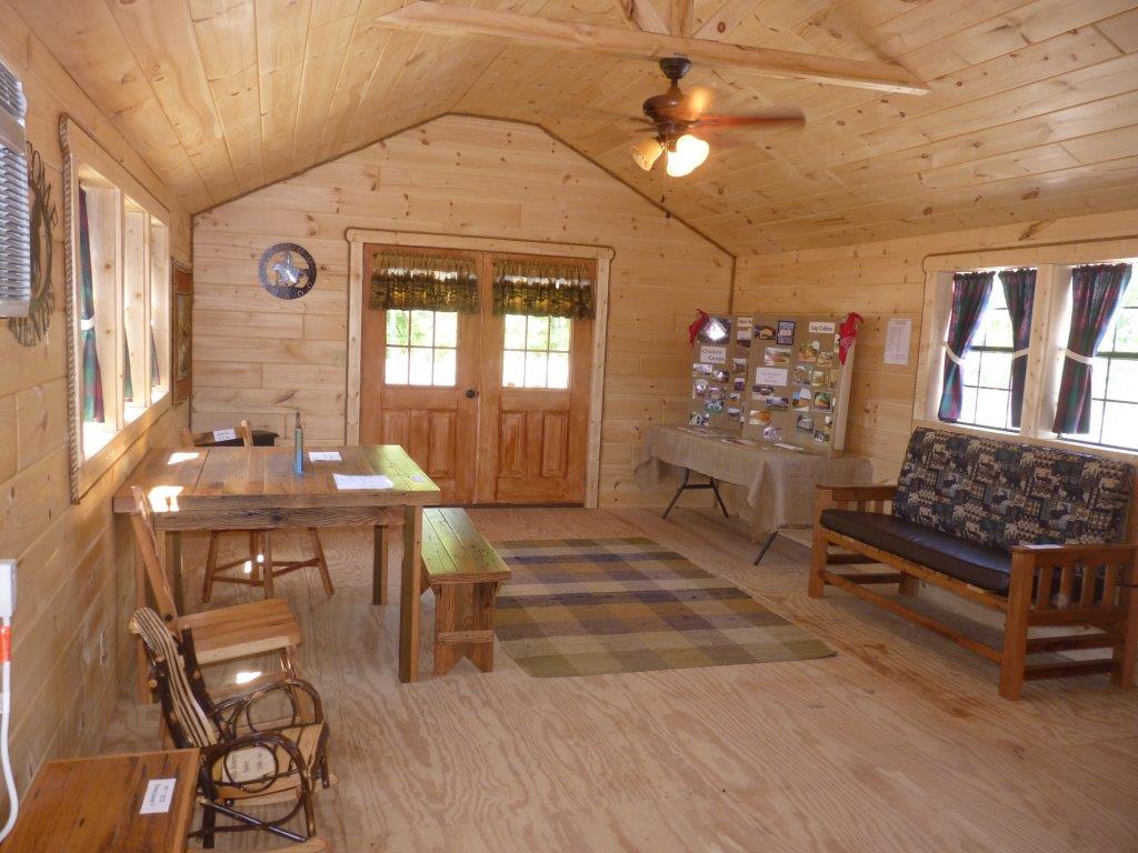 16×46 Display cabin (5) | Factory Built Park Model RV Cabins | Tiny ...