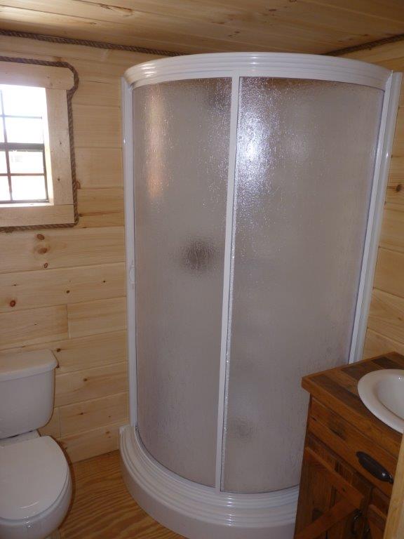 16×46 Display cabin (8) | Factory Built Park Model RV Cabins | Tiny ...