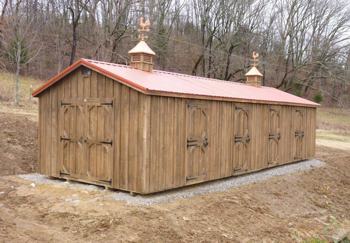 4-barn-hilltop-structures | Factory Built Park Model RV Cabins | Tiny ...