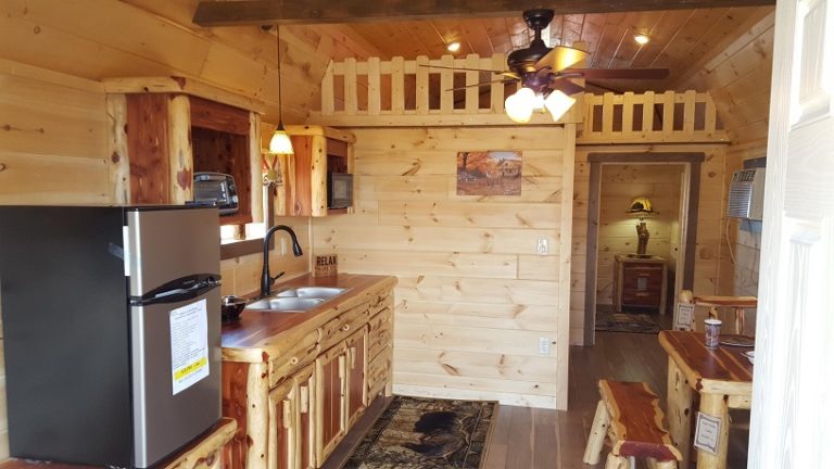 Display Cabin Jefferson Show1 | Factory Built Park Model RV Cabins ...